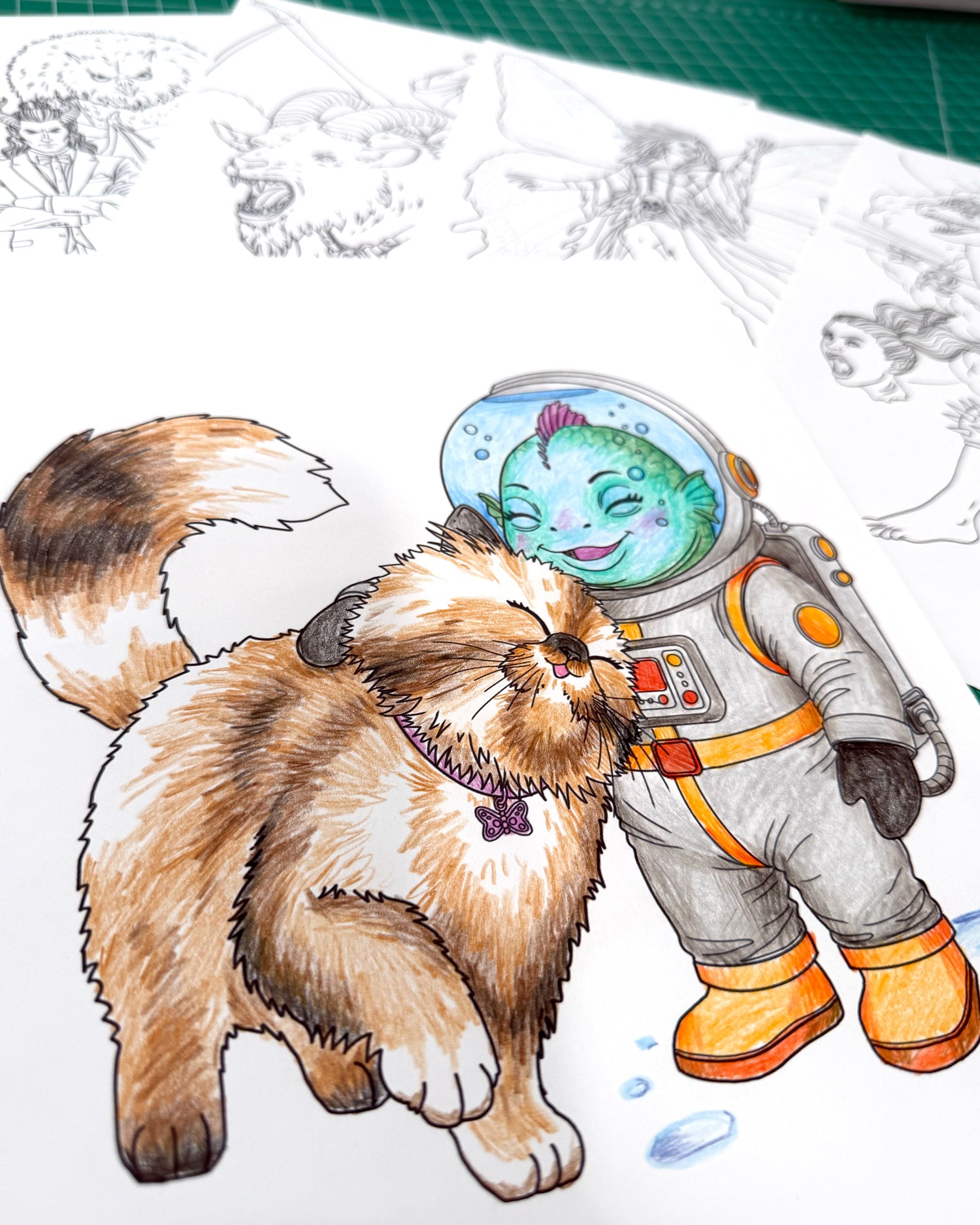 Coloring Sheets – Ink & Epic Press
