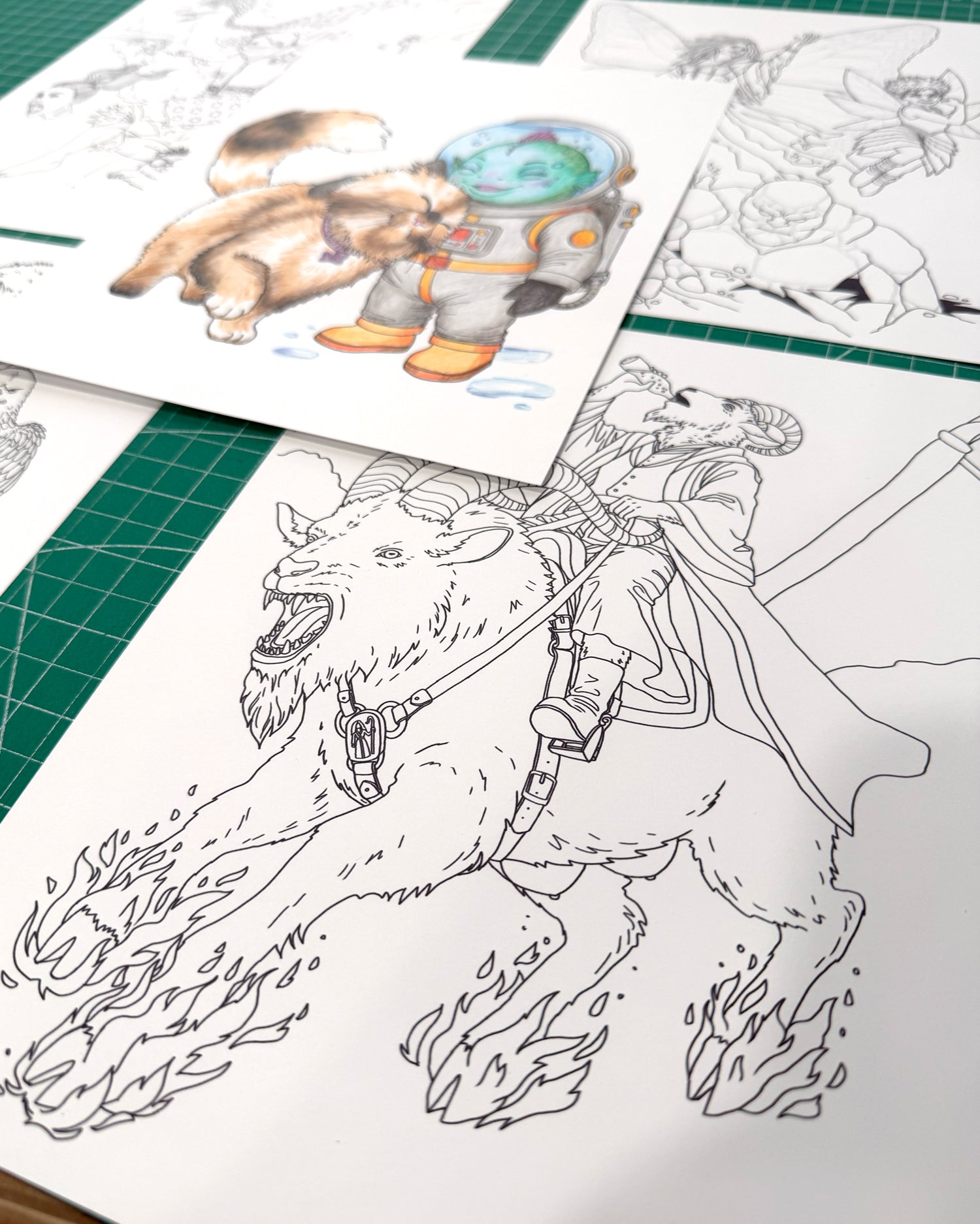 Coloring Sheets – Ink & Epic Press